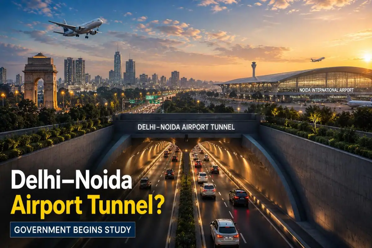 Delhi To Noida Airport Via Underground Tunnel? Inside Government's Mega ...