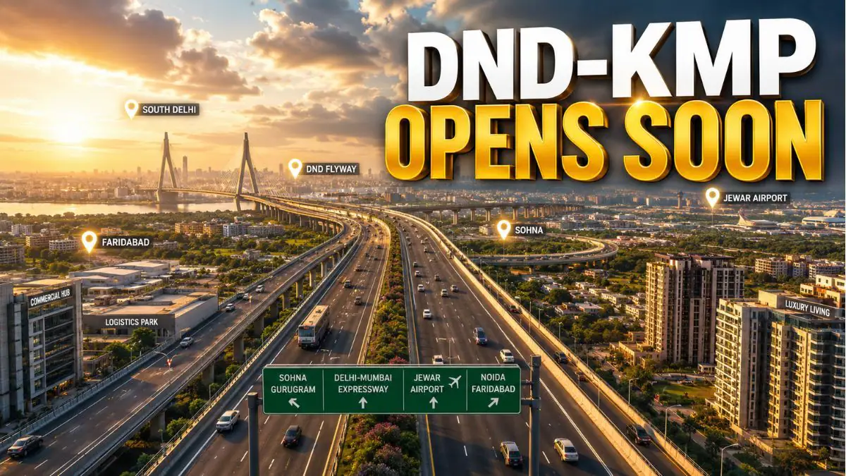 Delhi to Faridabad in 20 Minutes? Rs 4,463 Crore DND-KMP Expressway ...
