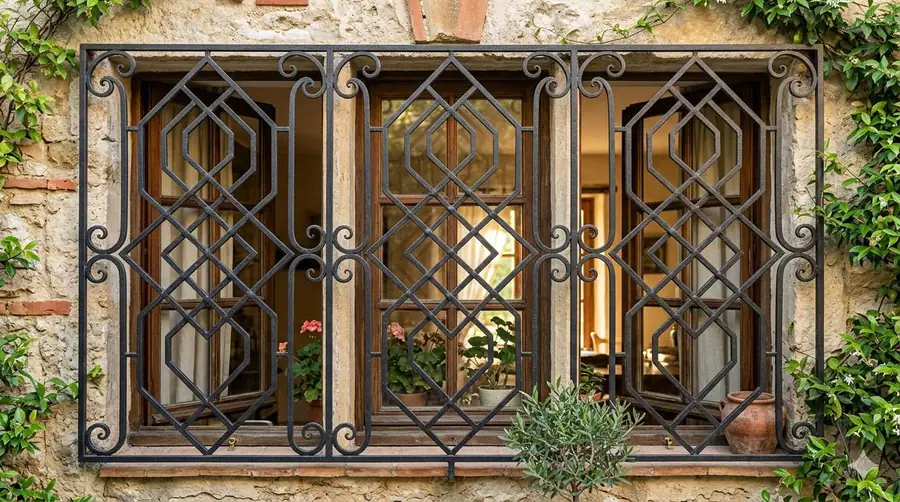 10 Steel Grill Designs for Windows That Combine Safety and Style