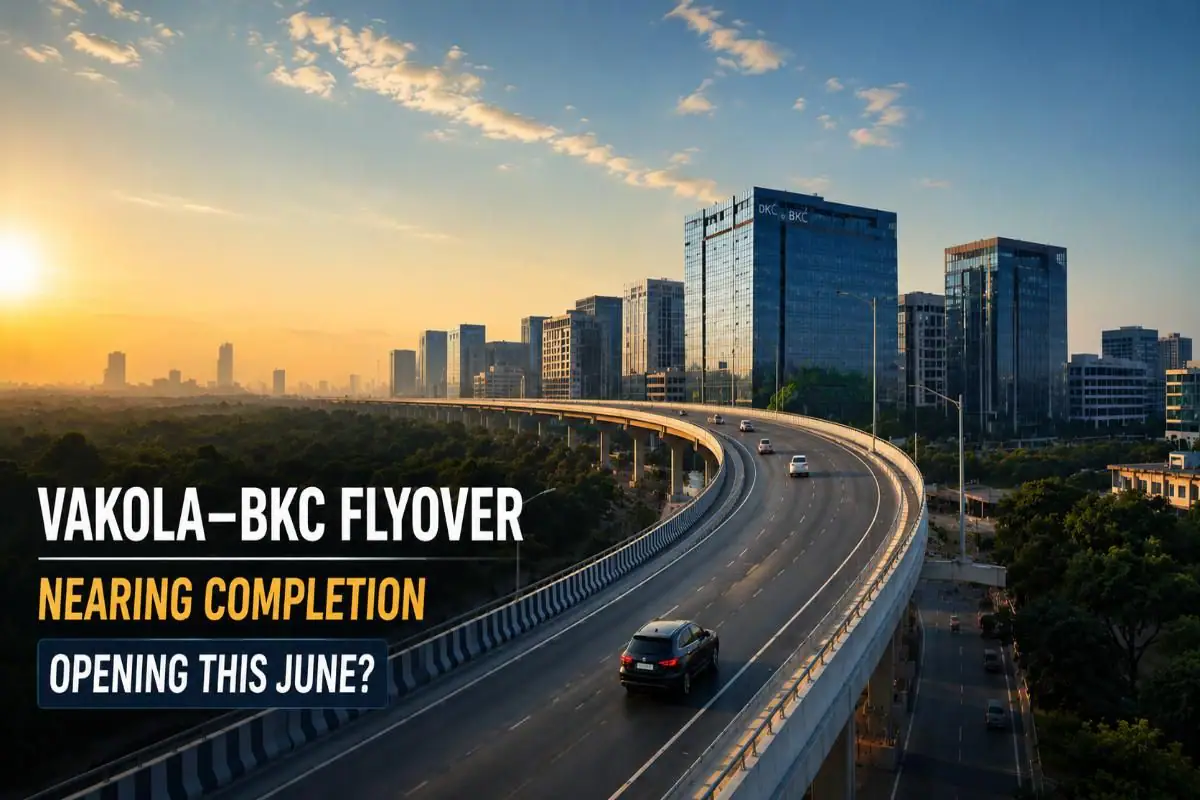 Mumbai's New Vakola-BKC Flyover Nears Opening, Travel Time May Drop to ...