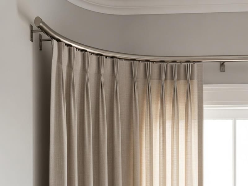 11 Curtain Rod Design Ideas to Elevate Your Home Interiors