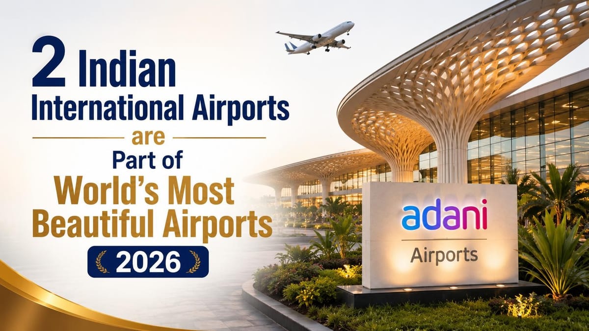 Honor For India: 2 International Airports Owned by Adani Group Are Now ...