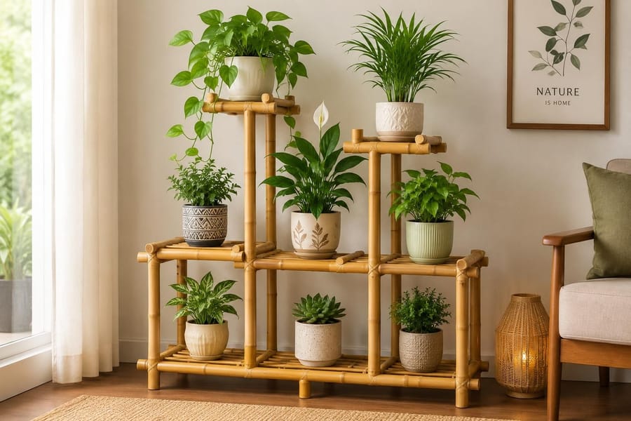 10 Plant Stand Ideas to Display Indoor Plants in Style