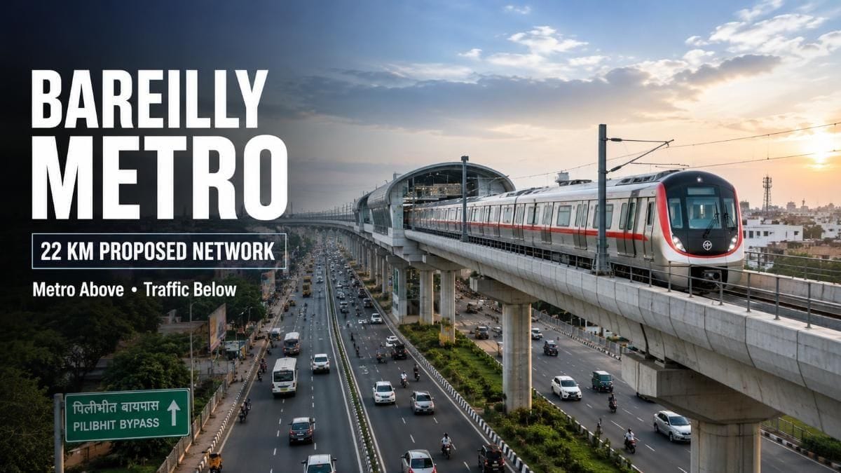 Bareilly Metro Takes Shape: 22 KM Network Planned With Underground and ...