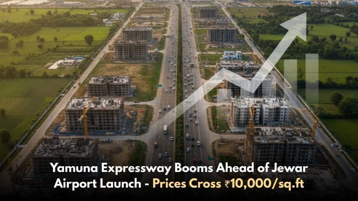 Yamuna Expressway Real Estate Prices Hit Record High - Beats Market ...
