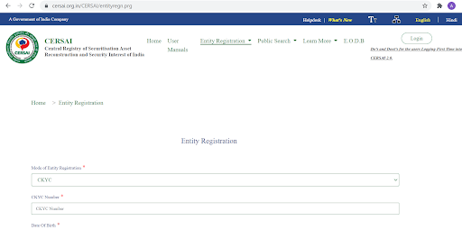 CERSAI Portal 2023: CERSAI Login, Charges, Registration, CERSAI Search ...