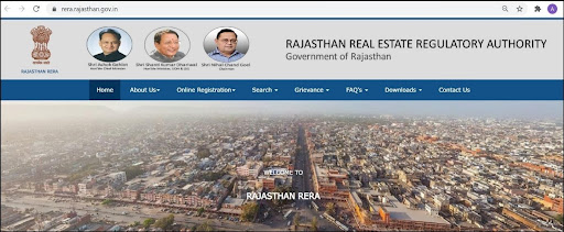 RERA Rajasthan: Real Estate project registration@rera.rajasthan.gov.in