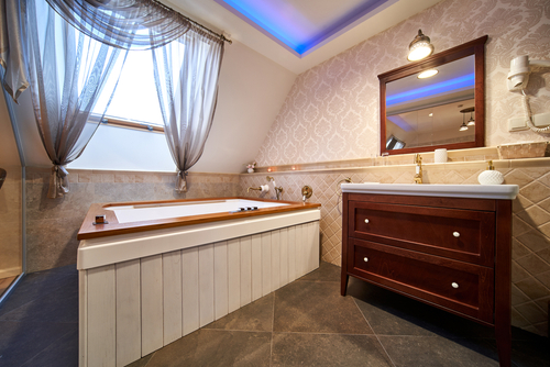 20 Bathroom Jacuzzi Designs for a Lavish Living Space