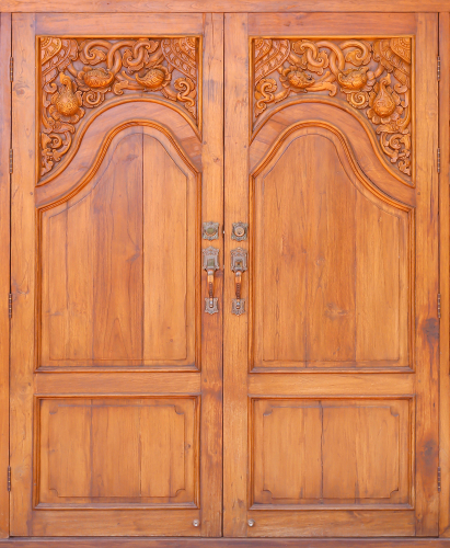 15 Exquisite Double Door Carving Design Ideas for Your Apartment