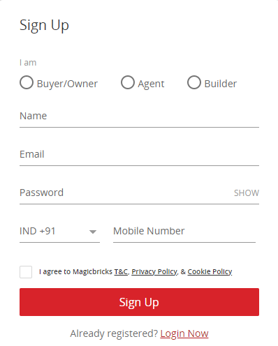 MagicBricks.com - Buy or Rent Properties | MagicBricks Login ...