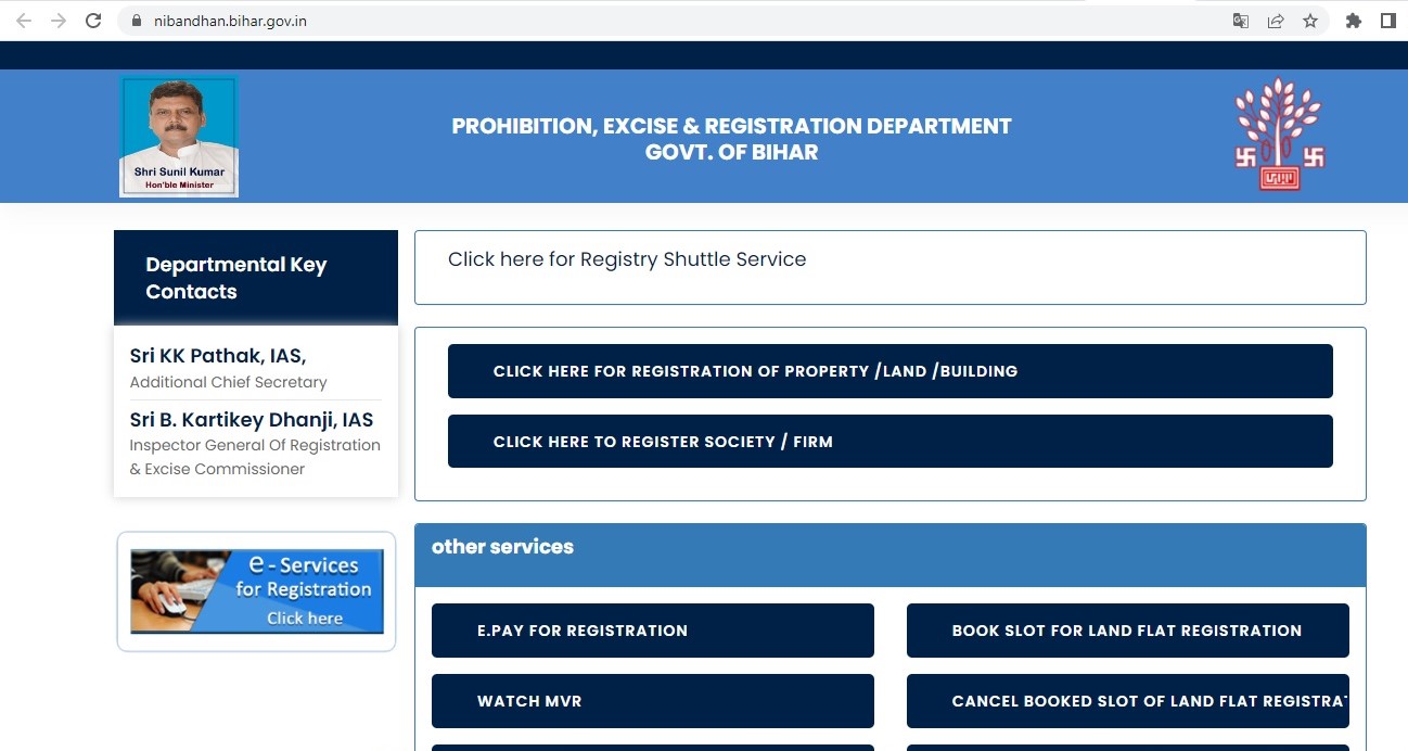 Stamp Duty and Registration Charges in Bihar - Pay Online ...