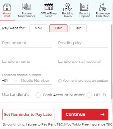 Now You Can Make Rent Payment through Credit Card