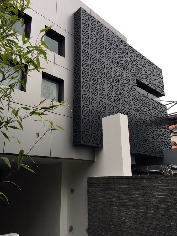 Exterior Cladding Texture Textured Wall Cladding Tiles / Modern