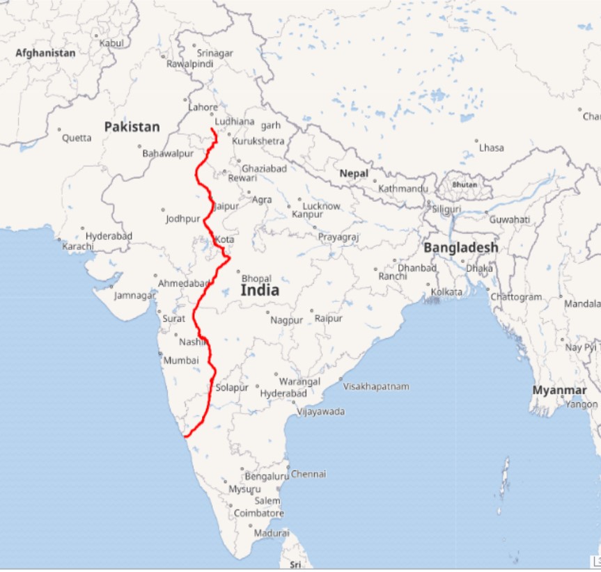 From North To South: India's Top 10 Longest National Highways