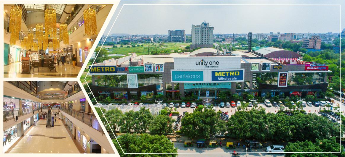 ইউনিটি ওয়ান মল - রোহিণী, জনকপুরী, শাহদরা, ভাসাই এবং পানিপথ