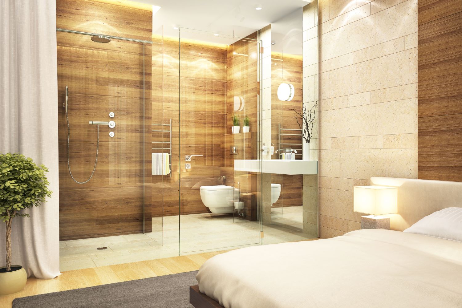 Glass Wall Designs That Will Beautifully Enliven Your Home Decor
