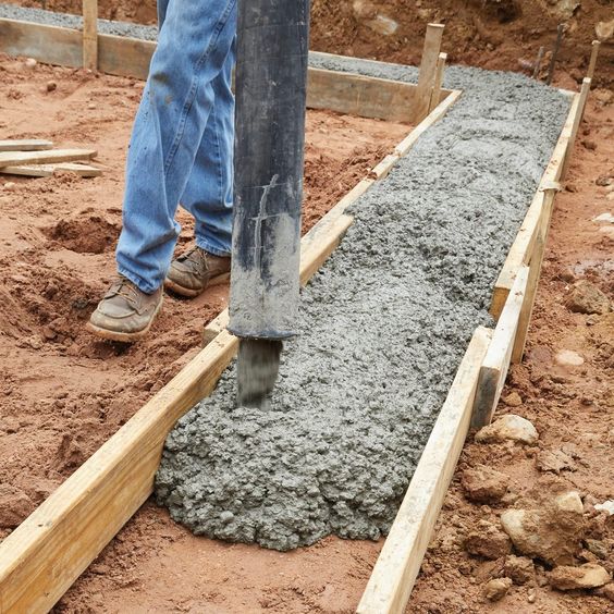 Building Foundation Construction Process