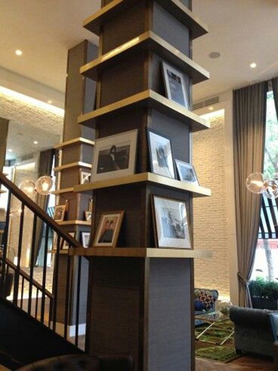 15 Pillar Decoration Ideas For Home To Enhance Your Style Quotient