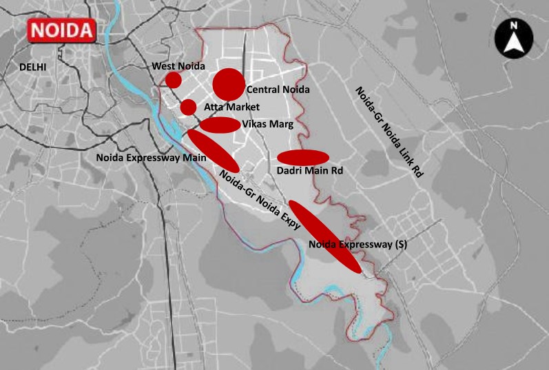 Noida Property Market sees Maximum demand in South Noida Expressway ...