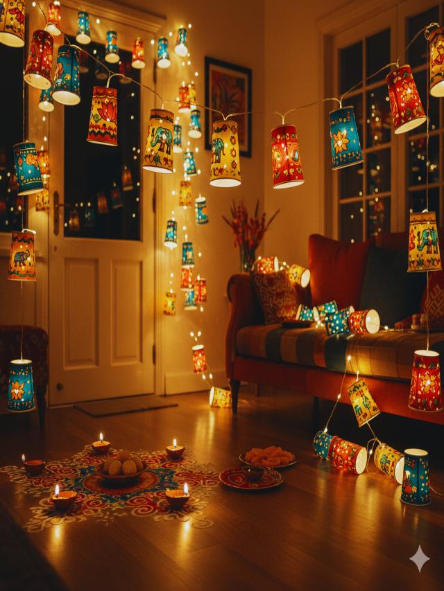 Diy Lighting Ideas For Diwali Shelly Lighting