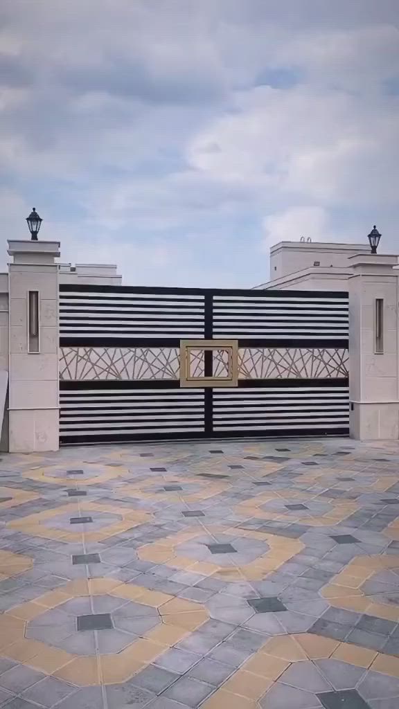 Sliding into Grandeur- 8 Unique Sliding Gate Designs for Your Home