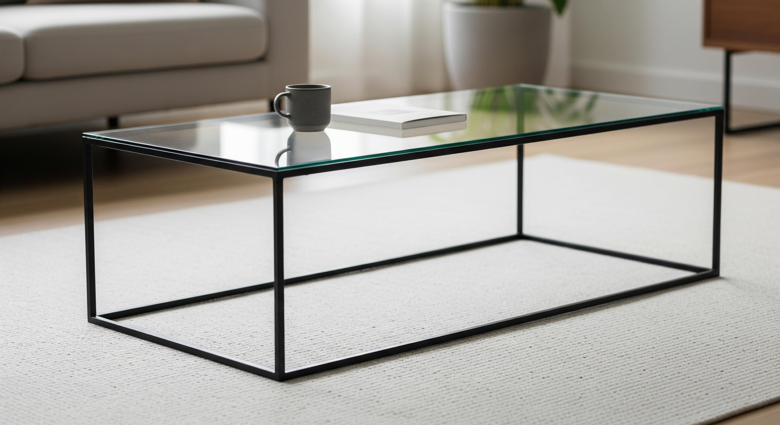 9 Glass Top Coffee Table Design Ideas for Modern Homes