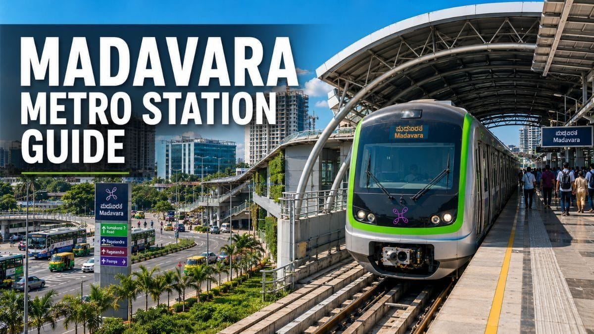 Madavara Metro Station on Namma Metro Green Line: Connectivity ...