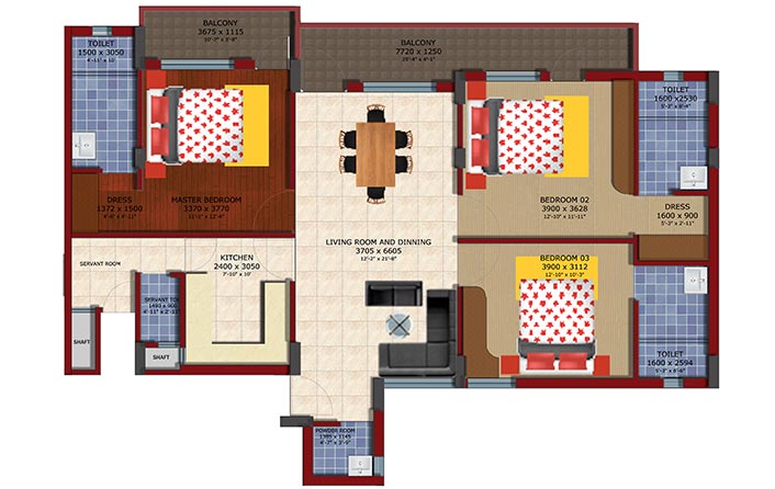 HIG ISBT in Haridwar Bypass Road, Dehradun: Price, Brochure, Floor Plan ...