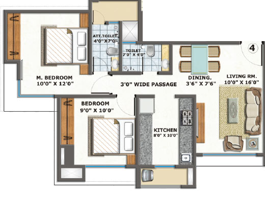 Bhoomi Acres in Thane West, Thane: Price, Brochure, Floor Plan, Reviews
