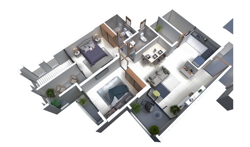 Elina Living Phase 2 in NIBM Annexe, Pune: Price, Brochure, Floor Plan ...