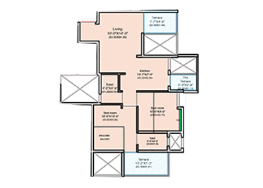 Aksha Vasant Park Floor Plan, Pune: Layouts, Sizes, Configurations