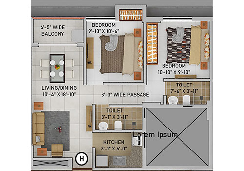 Merlin Urvan in Dum Dum, Kolkata | Merlin Urvan Price, Photos, Floor Plans