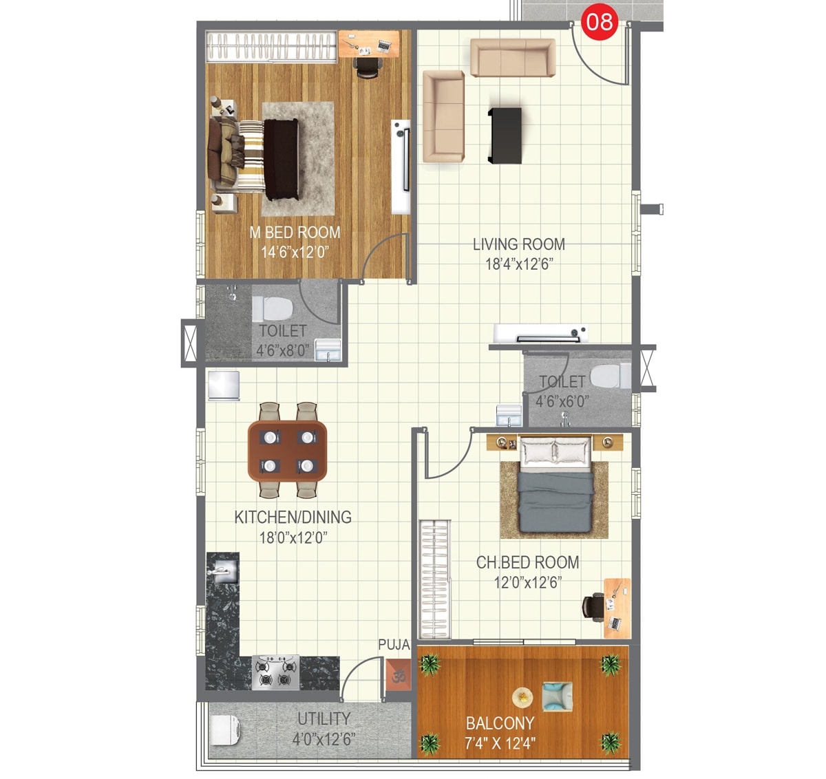 Risinia Skyon in Bachupally, Hyderabad: Price, Brochure, Floor Plan ...