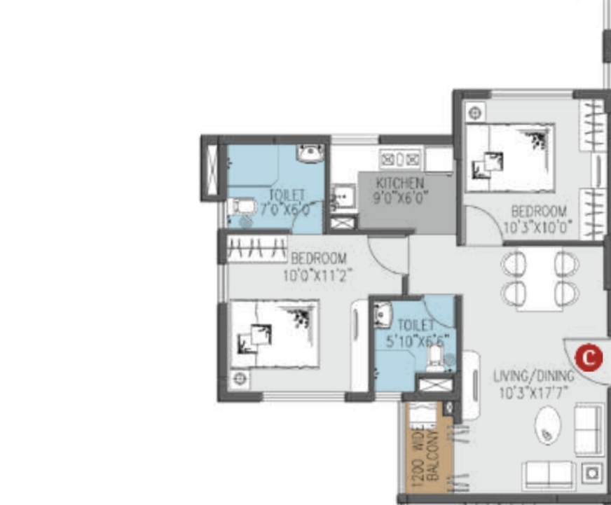 Purti Veda in New Town, Kolkata: Price, Brochure, Floor Plan, Reviews