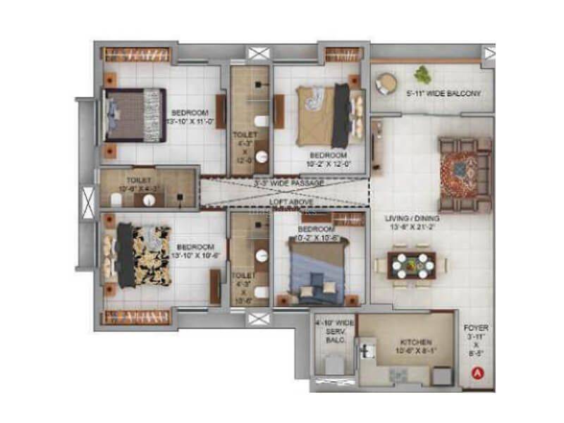 Merlin Urvan in Dum Dum, Kolkata: Price, Brochure, Floor Plan, Reviews
