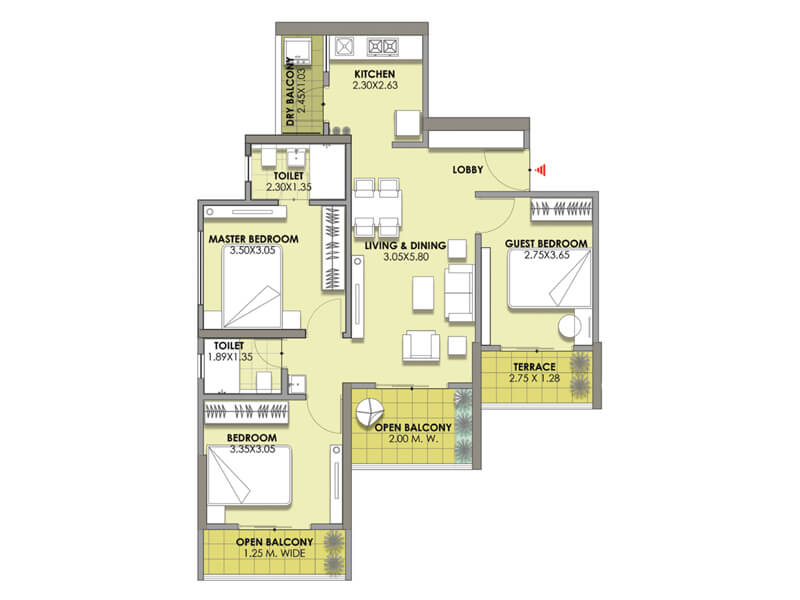 Puraniks Abitante Fiore in Bavdhan, Pune: Price, Brochure, Floor Plan, Reviews