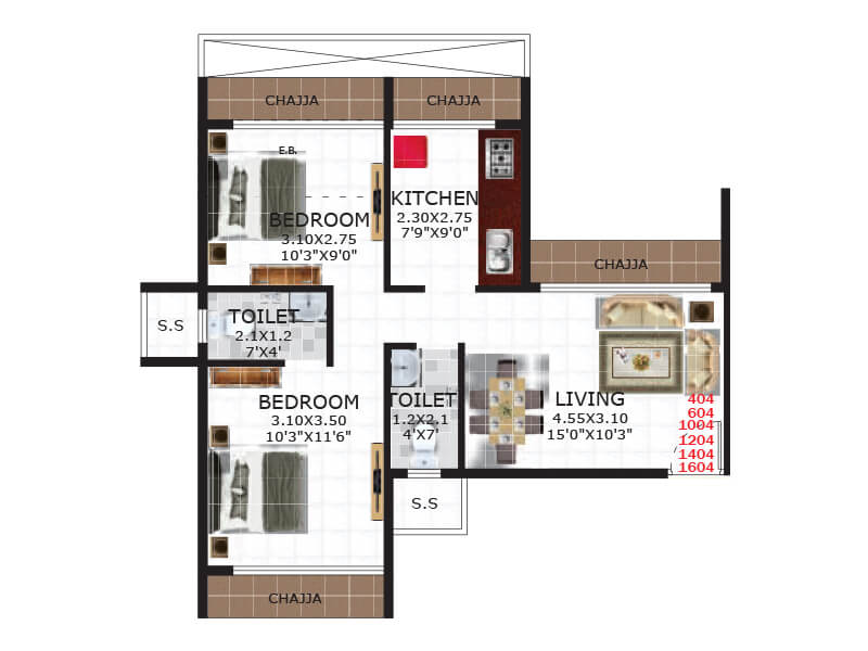 Gami Viona in Kharghar, Navi Mumbai: Price, Brochure, Floor Plan, Reviews