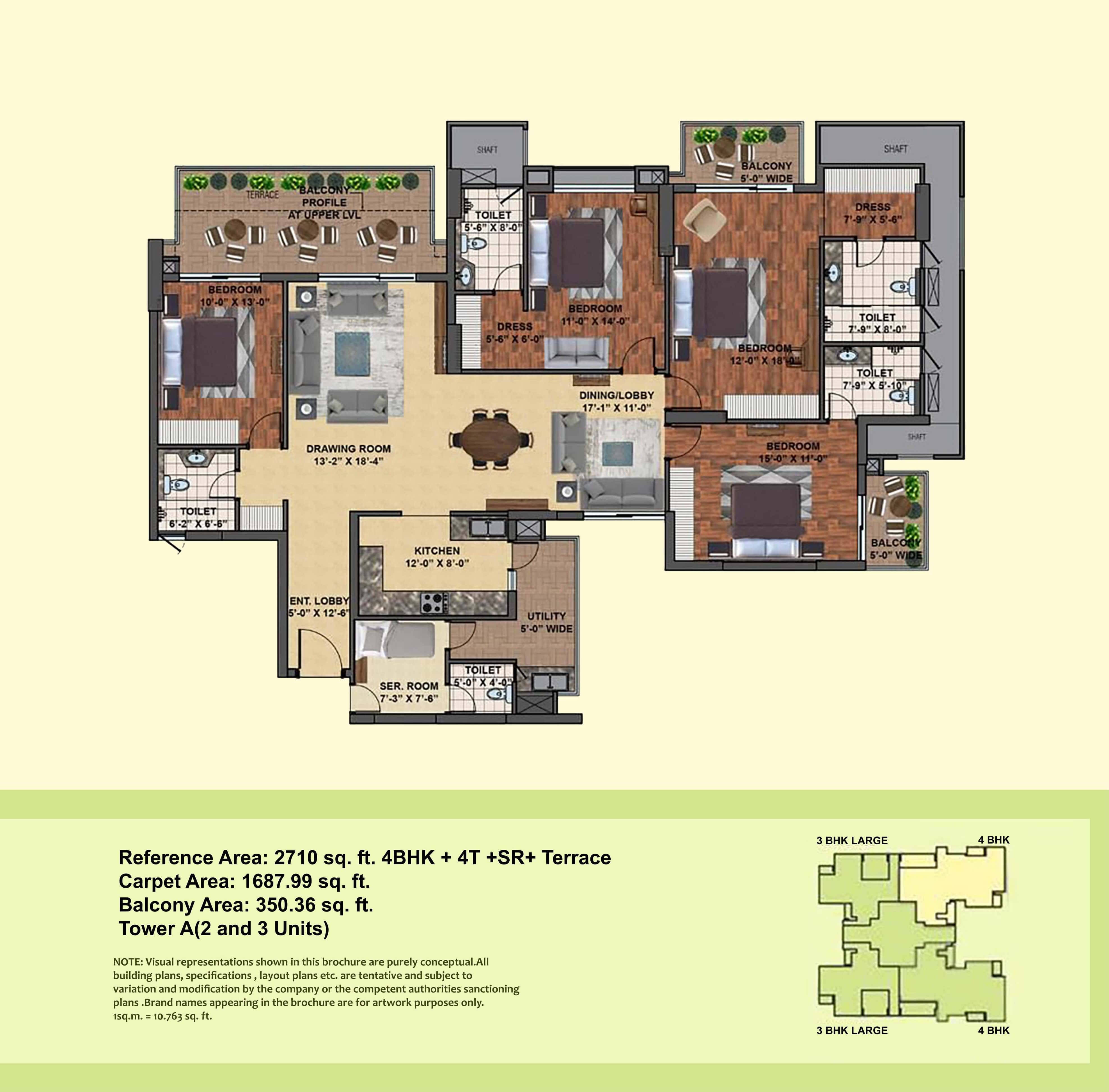 Mapsko Mount Ville in Sector 79, Gurgaon: Price, Brochure, Floor Plan ...