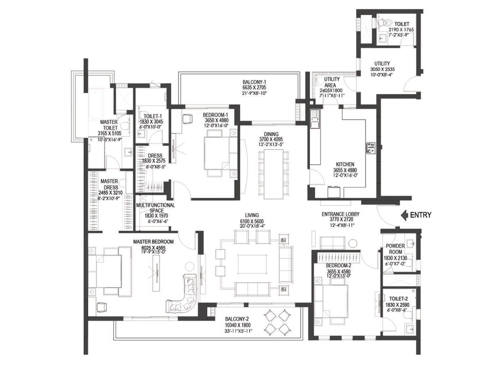 Experion Windchants in Sector 112, Gurgaon: Price, Brochure, Floor Plan ...