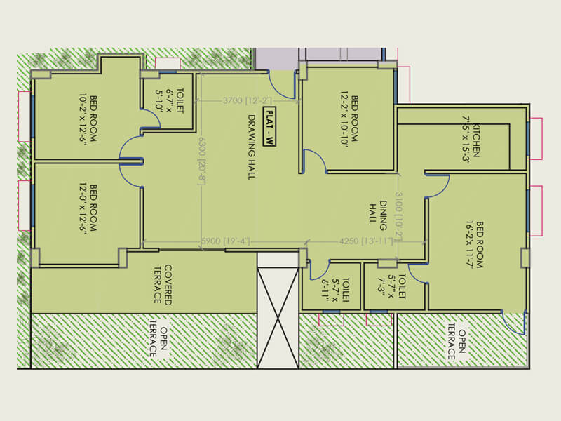 Tulsa Revanta in Lalmati, Guwahati: Price, Brochure, Floor Plan, Reviews