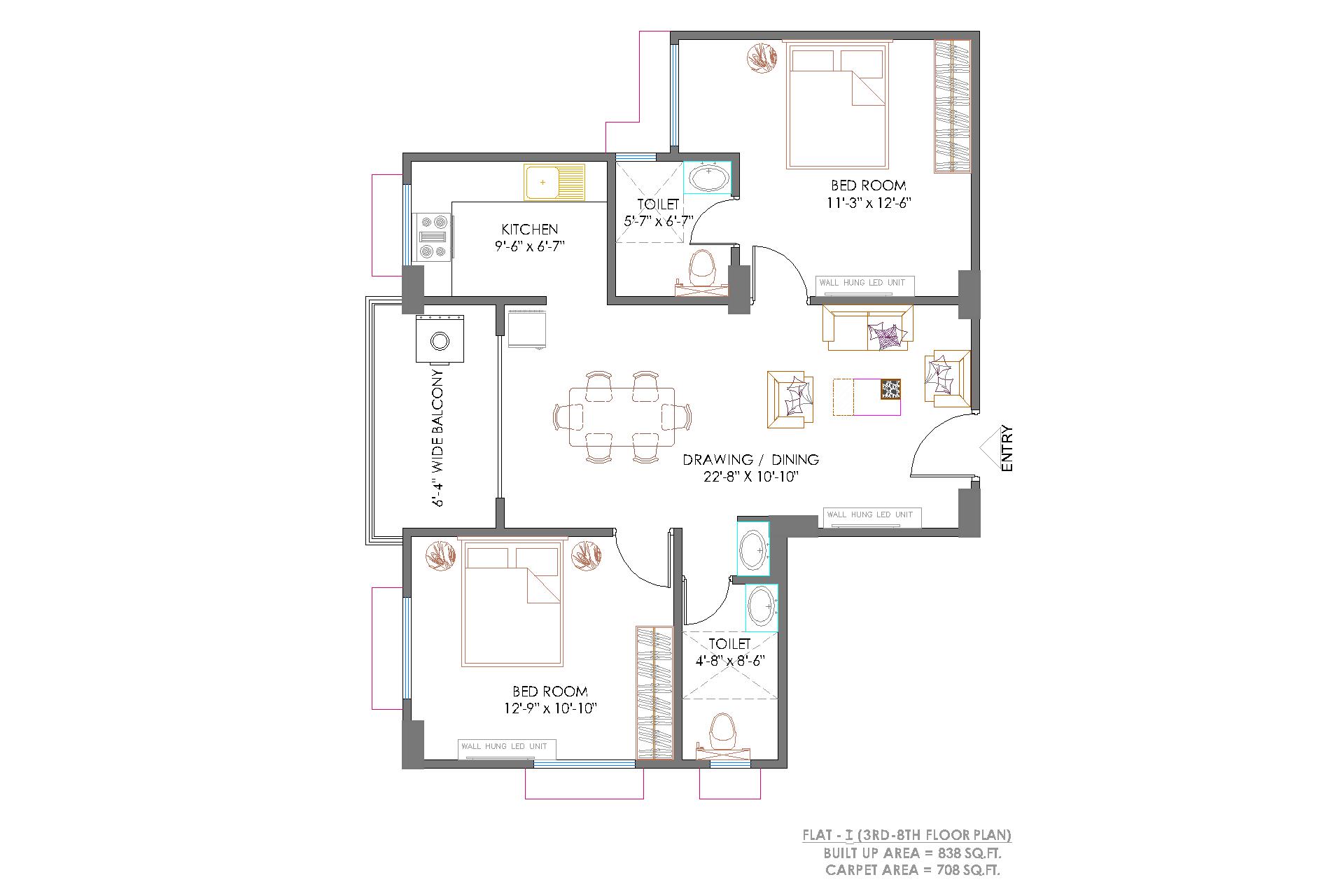 Tulsa Revanta in Lalmati, Guwahati: Price, Brochure, Floor Plan, Reviews