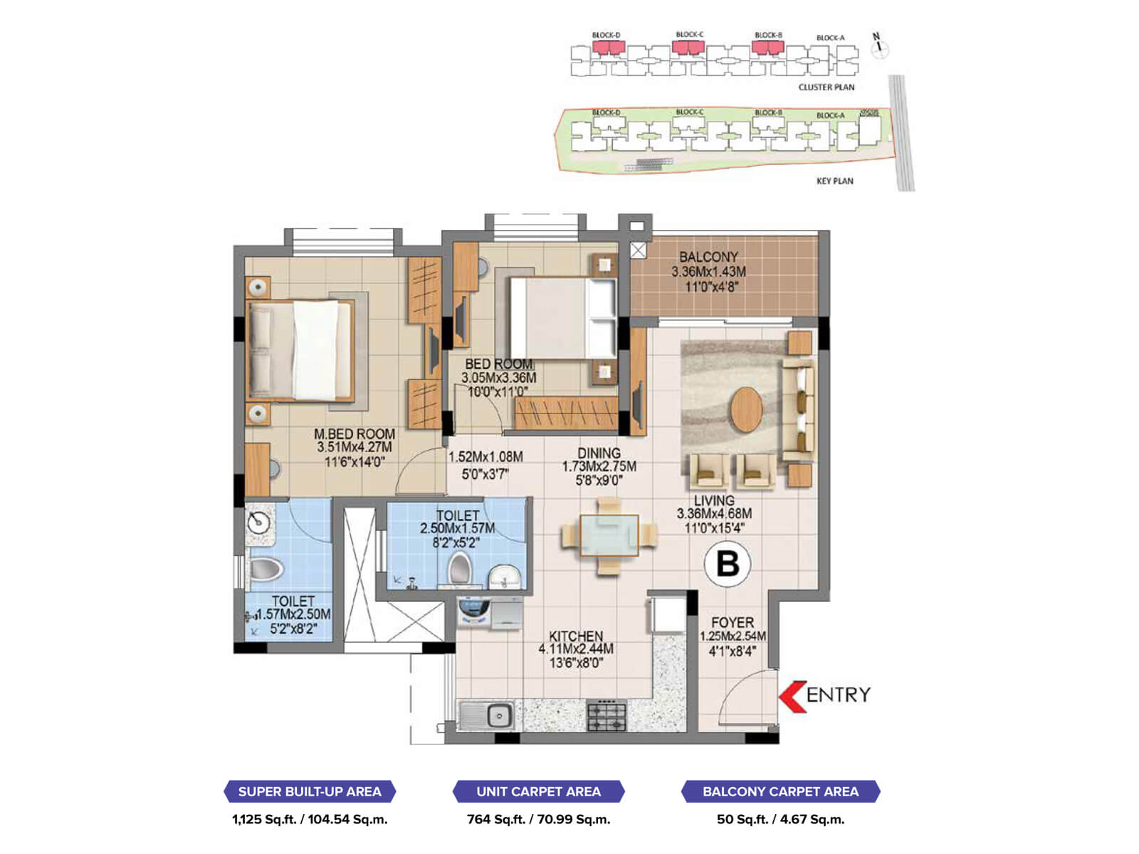 Brigade Gem in Sarjapur Road, Bangalore: Price, Brochure, Floor Plan ...