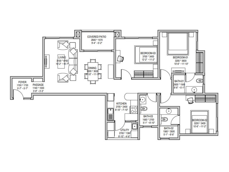 Sobha Windsor in Whitefield, Bangalore: Price, Brochure, Floor Plan ...