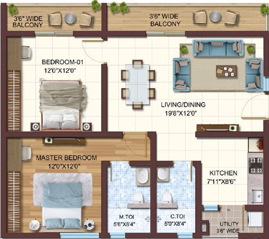 Vasavi Atlantis in Narsingi, Hyderabad: Price, Brochure, Floor Plan ...