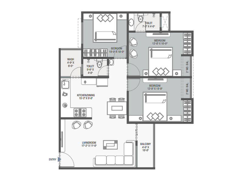 Shantam Highland in Tarsali, Vadodara: Price, Brochure, Floor Plan, Reviews