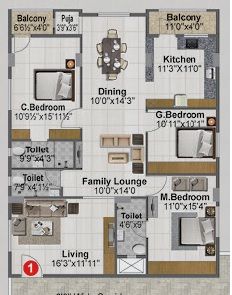 Srusti Symphony in Kondapur, Hyderabad: Price, Brochure, Floor Plan ...