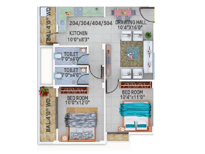 Aakar Residency in Manewada, Nagpur: Price, Brochure, Floor Plan, Reviews