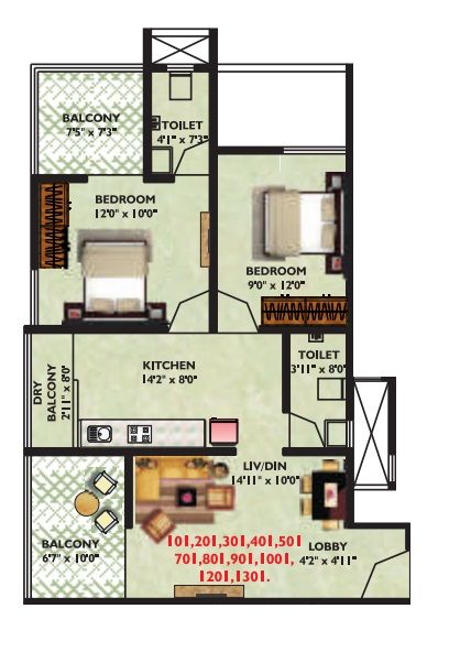 Fortune Prima in Undri, Pune: Price, Brochure, Floor Plan, Reviews