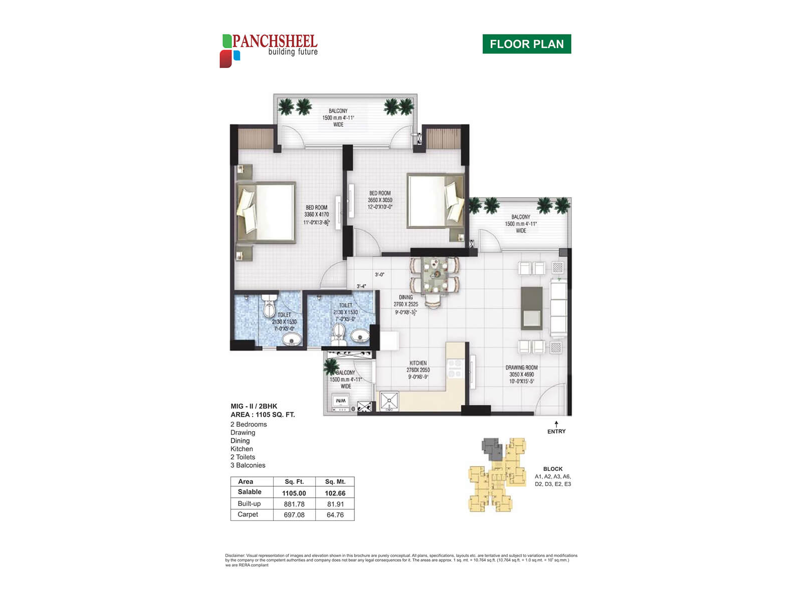 Panchsheel Greens 2 in Noida Extension, Greater Noida: Price, Brochure ...