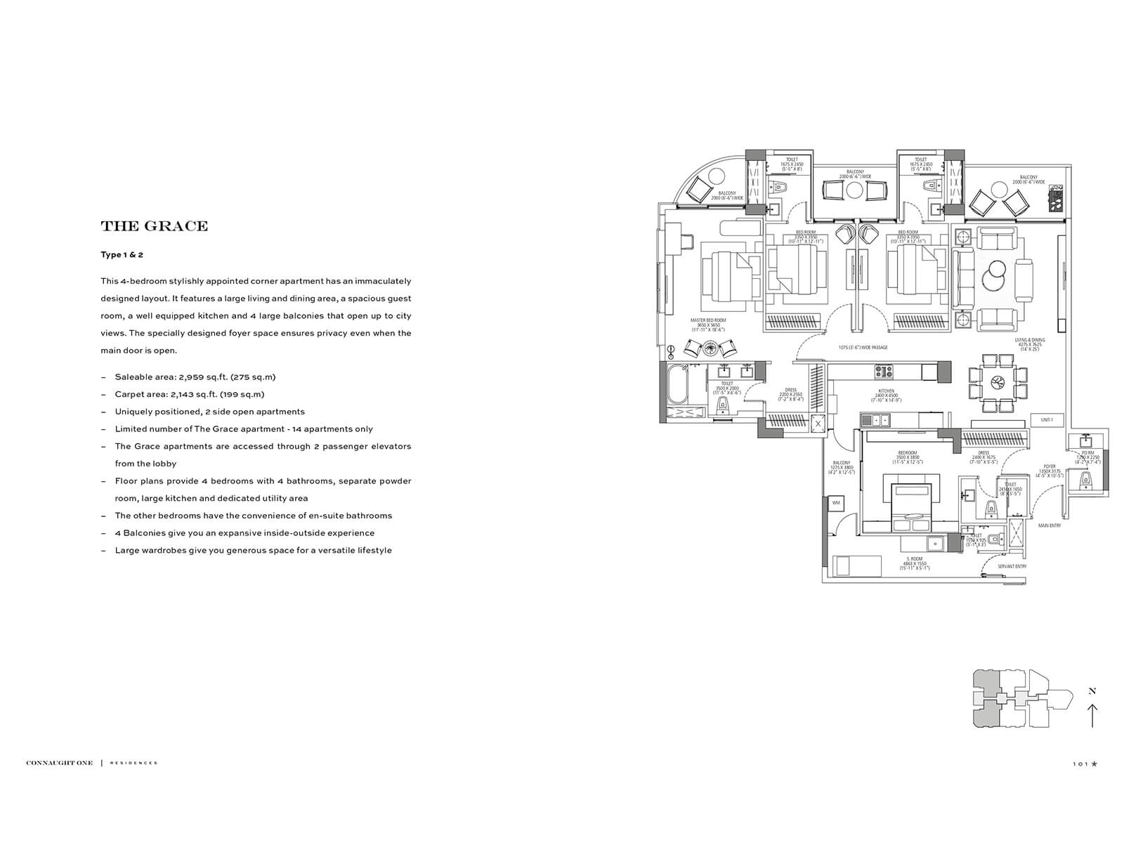 Godrej Connaught One in Connaught Place, New Delhi: Price, Brochure ...